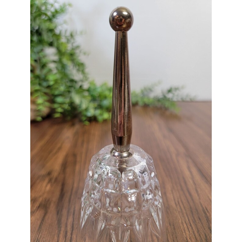 Vintage Princess House Crystal Bell With Silver Plated Handle - Etsy