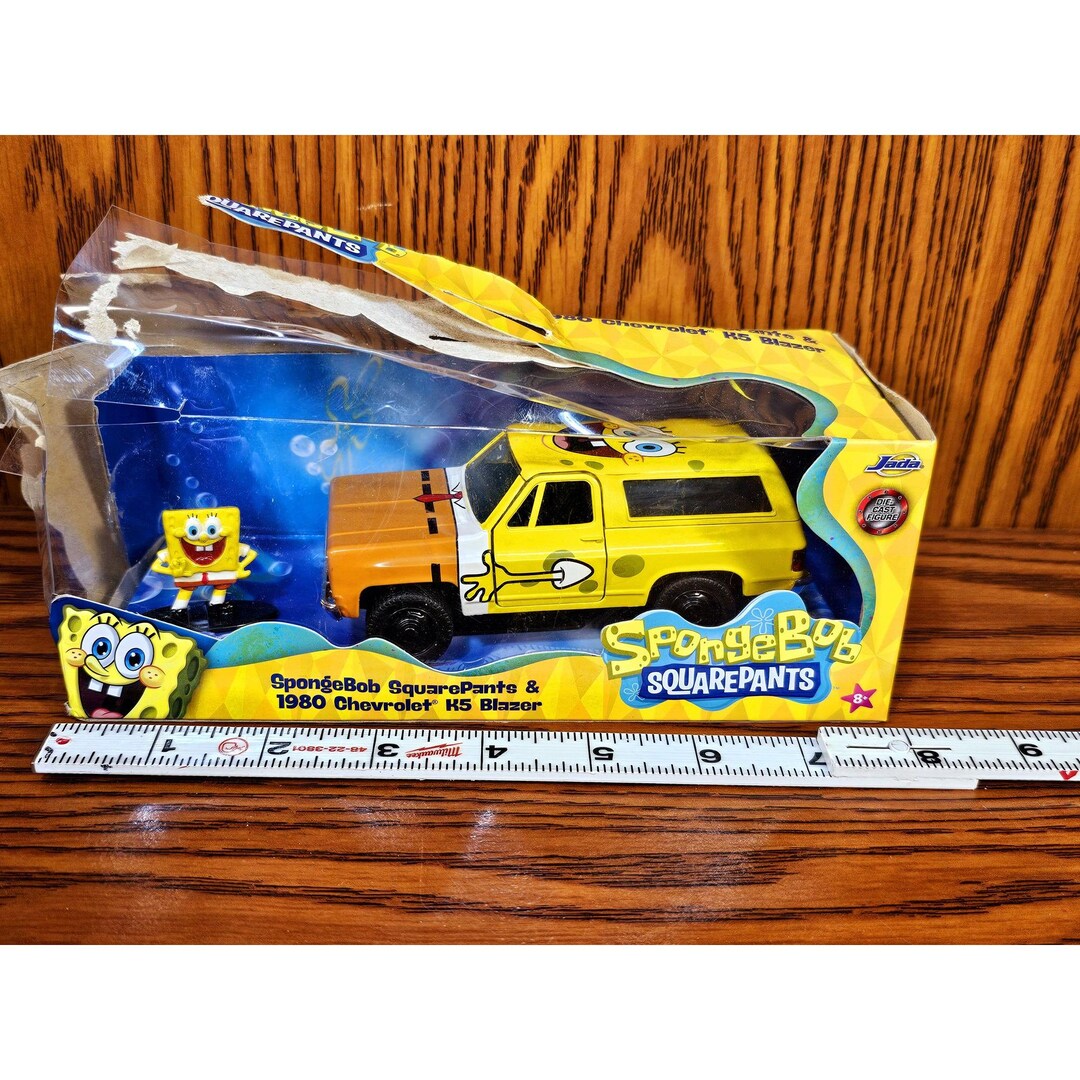 1980 Spongebob Squarepants K5 Chevy Blazer Diecast, New Damaged Box - Etsy