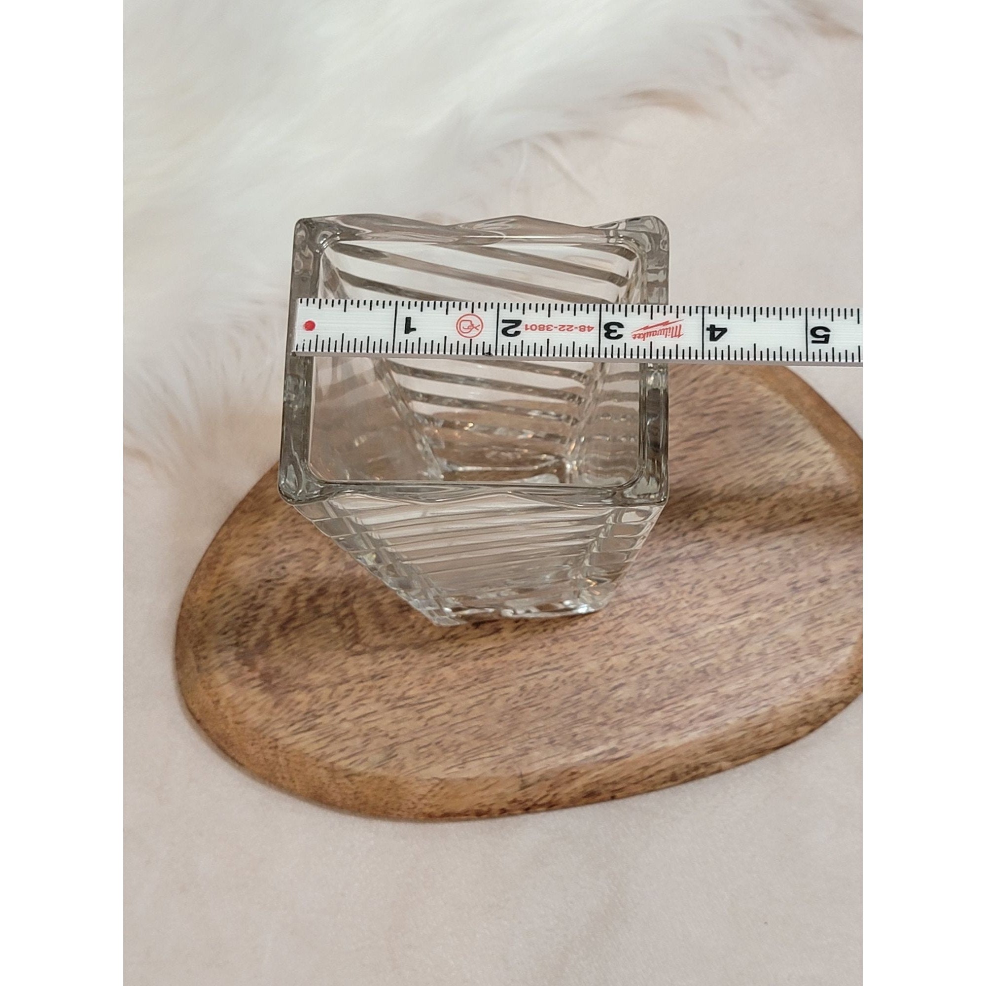 MIKASA Angles Crystal Vase, Rectangular - Etsy