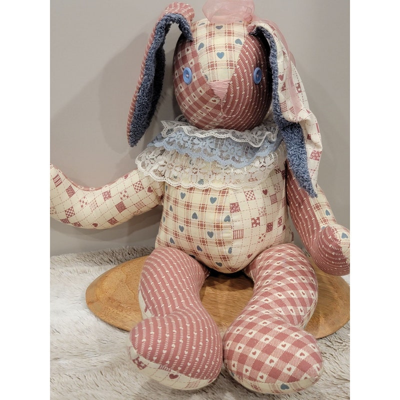 Patchwork Bunny - Etsy
