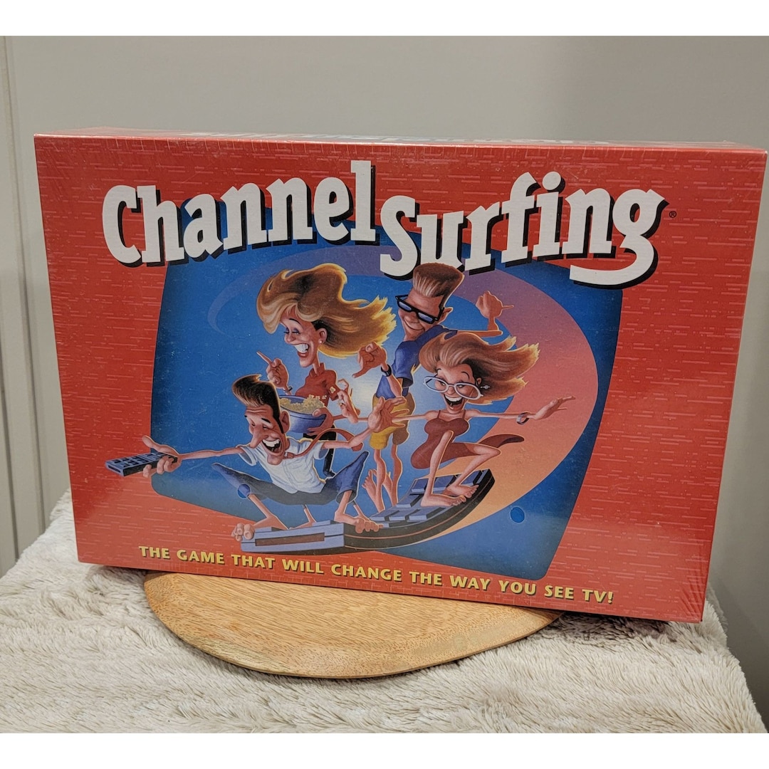 Channel Surfing Board Game, Unopened Box - Etsy