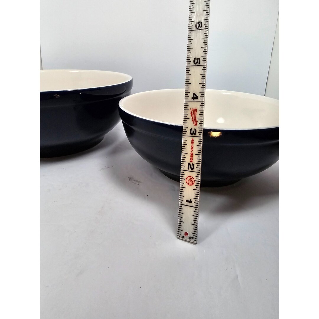 B. I. A. Cordon Bleu Royal Navy Blue Nesting Bowls, Lot of 2 - Etsy