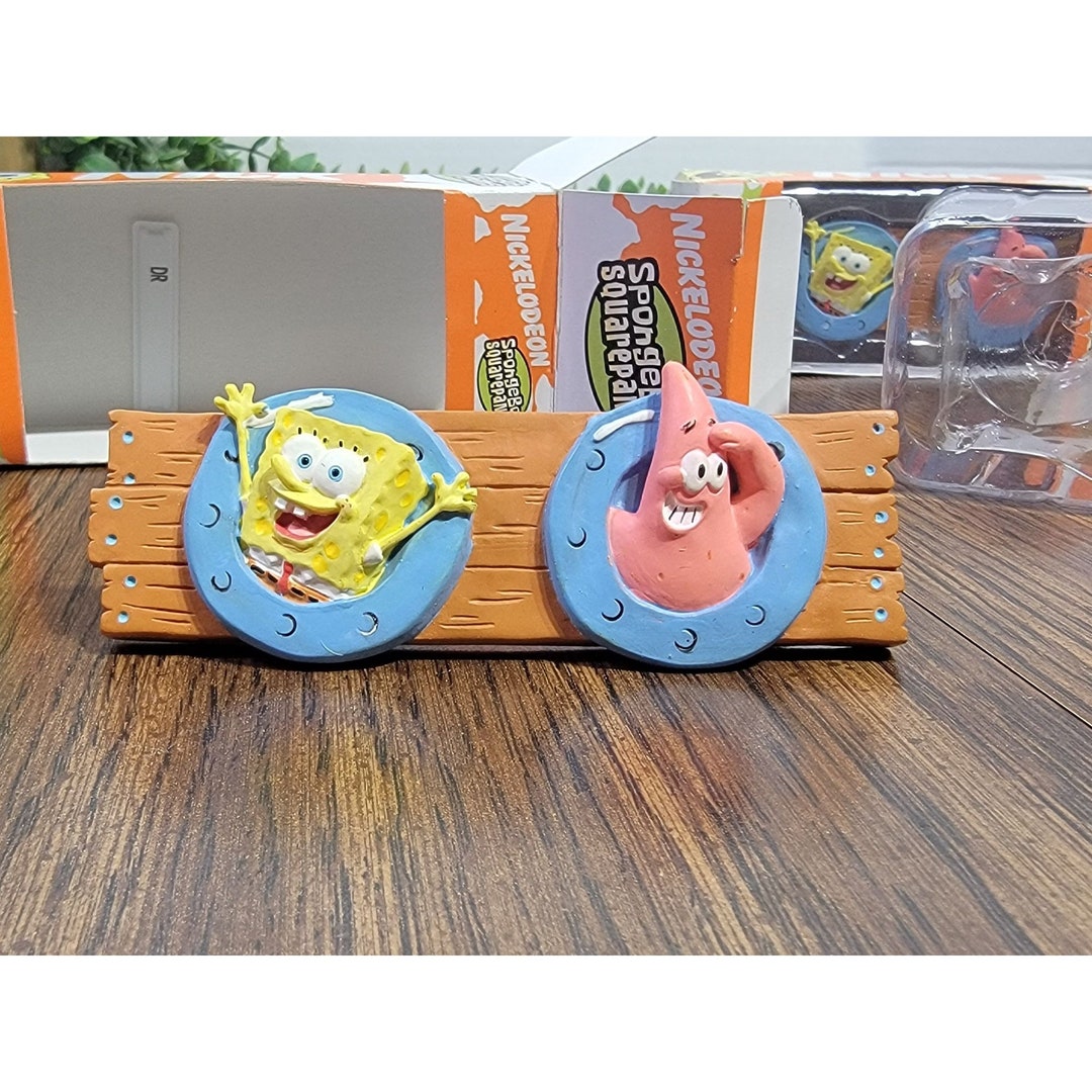 2004 Nickelodeon Spongebob Squarepants & Patrick Star Drawer Handles ...