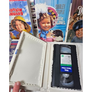 Shirley Temple dimples 24 Lot VHS Collection - Etsy
