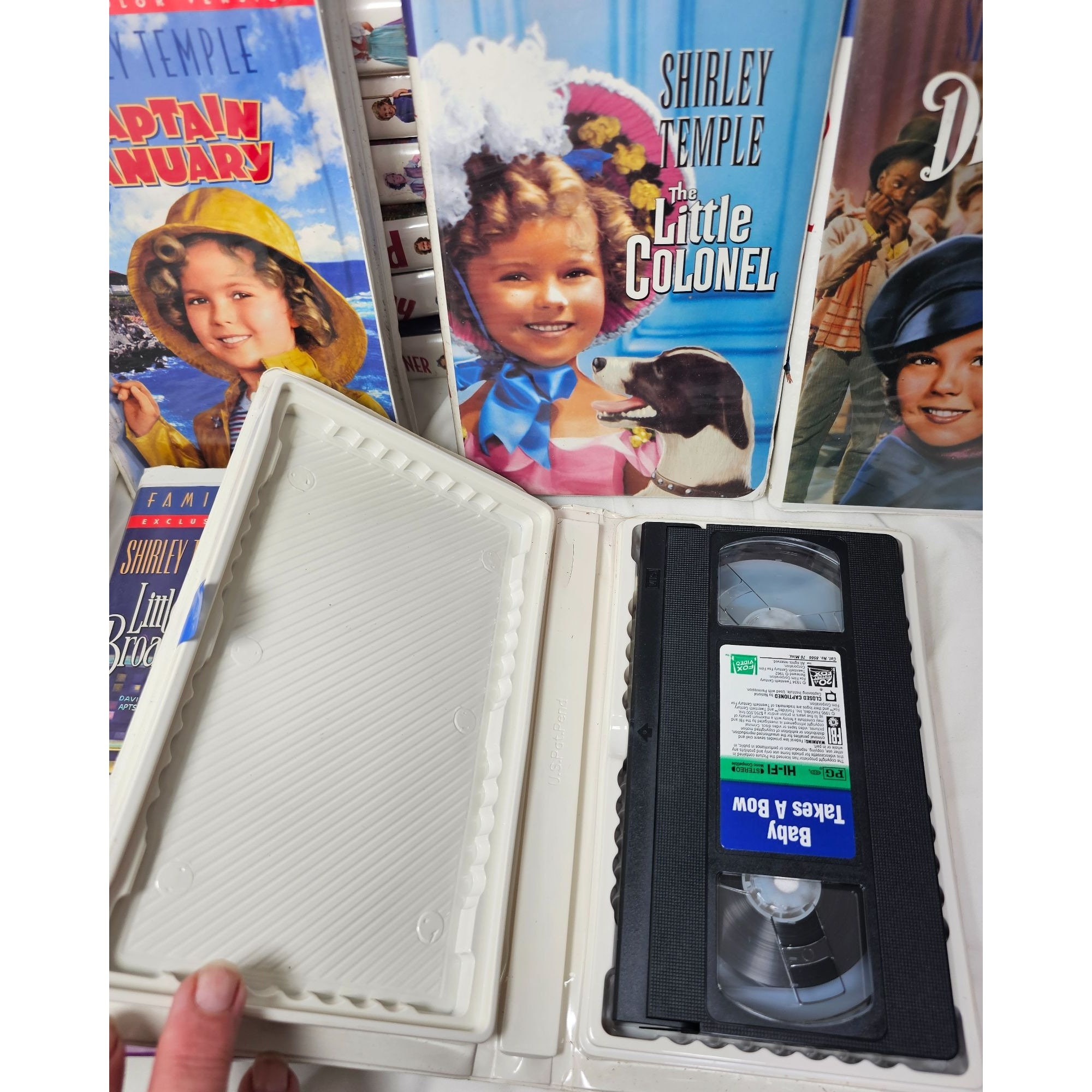 Shirley Temple dimples 24 Lot VHS Collection - Etsy