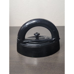 Antique Sad Iron With Removable Wooden Handle - Etsy