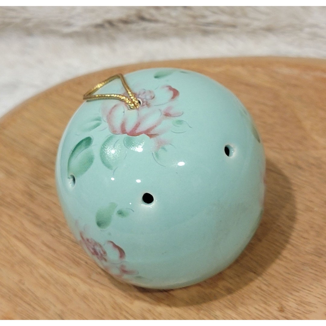 Vintage Porcelain Pomander Ball - Etsy