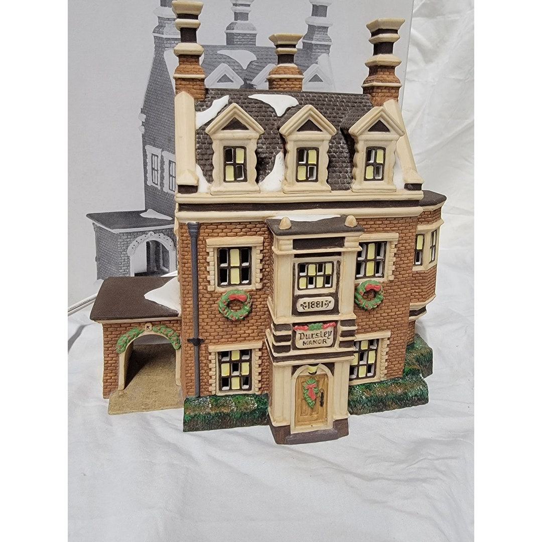Dept 56 Dickens' Village Series, Dursley Manor 58329, Retired - Etsy