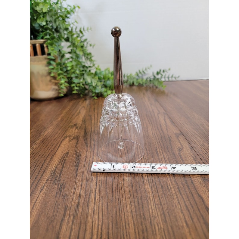 Vintage Princess House Crystal Bell With Silver Plated Handle - Etsy