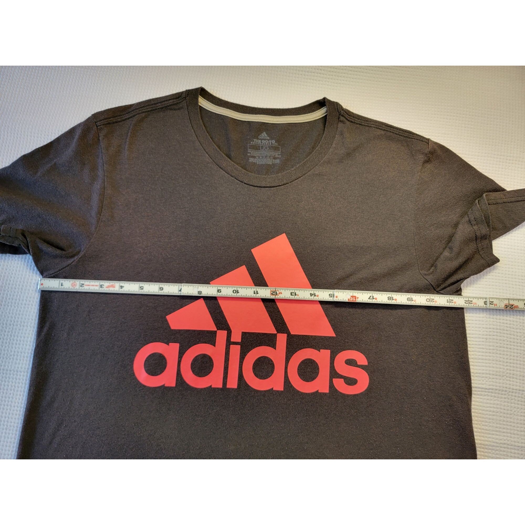 Vintage Adidas Logo Climalite Men's T-shirt, Size Large - Etsy