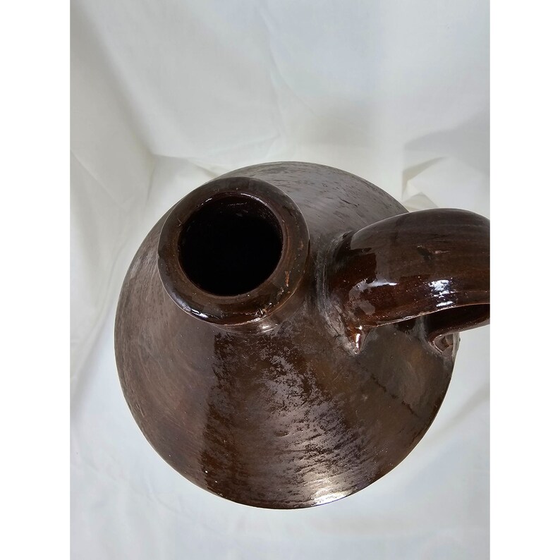 Antique Two-toned Crock Pottery Jug - Etsy