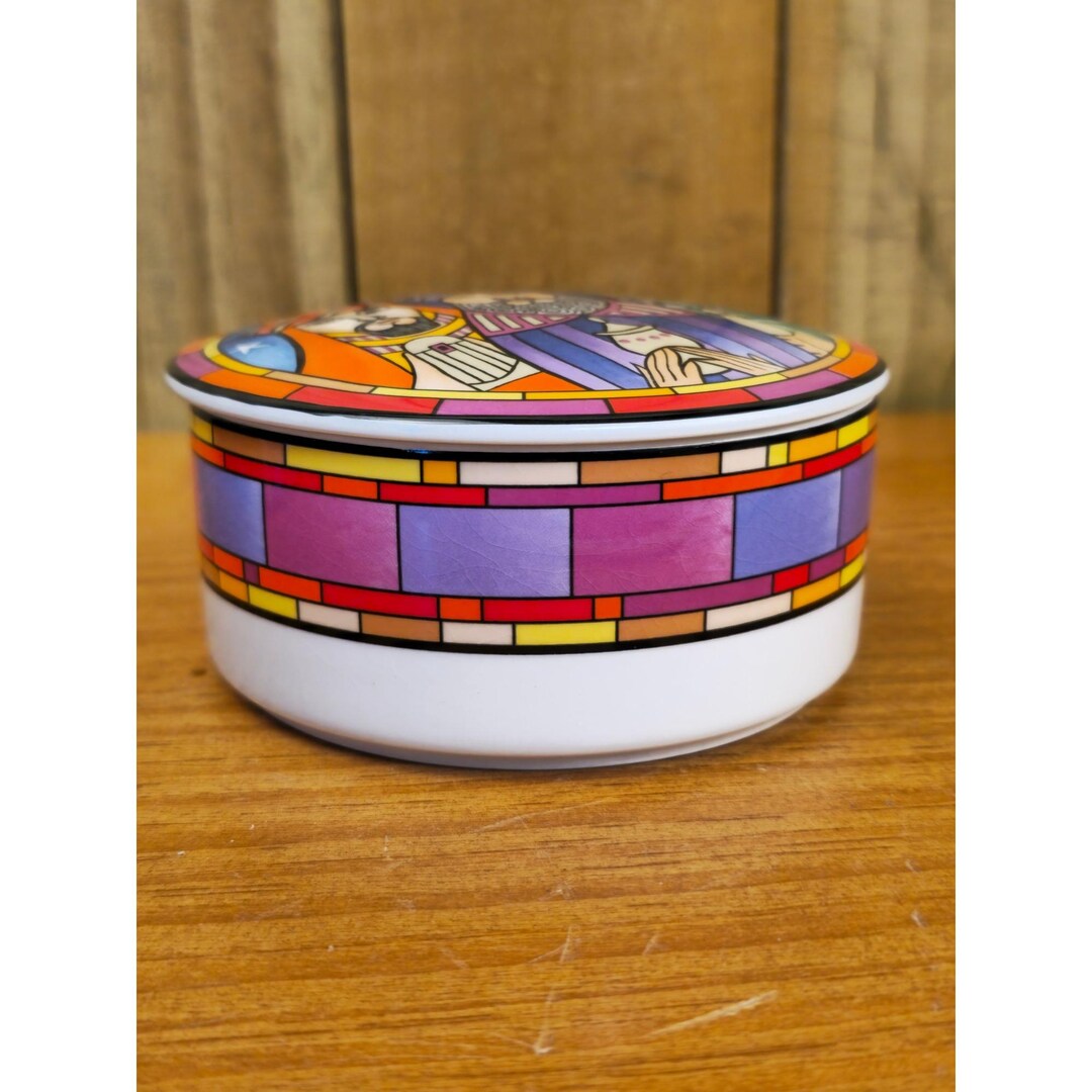 Mikasa Three Wise Men Porcelain Trinket Box Candy Dish - Etsy
