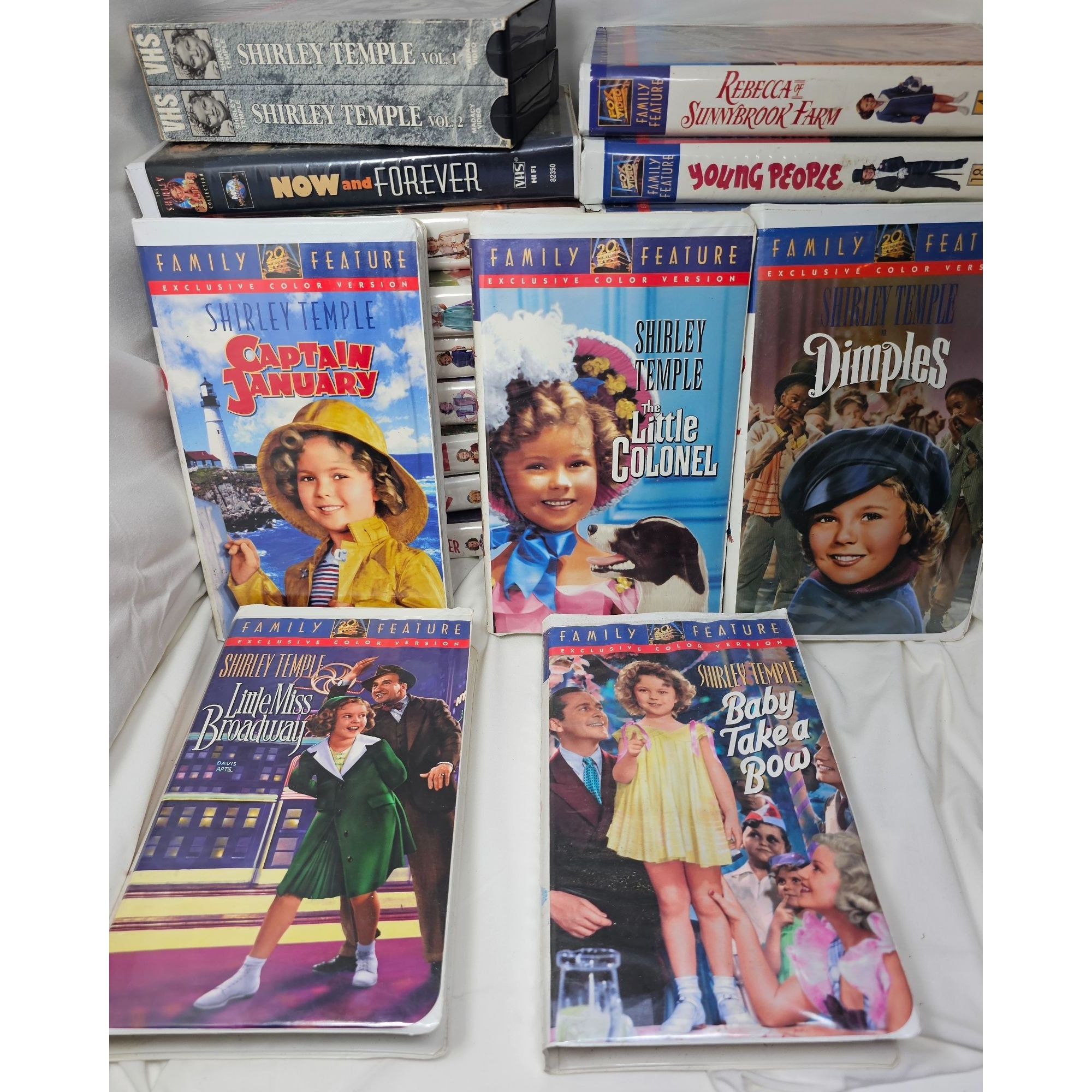 Shirley Temple dimples 24 Lot VHS Collection - Etsy