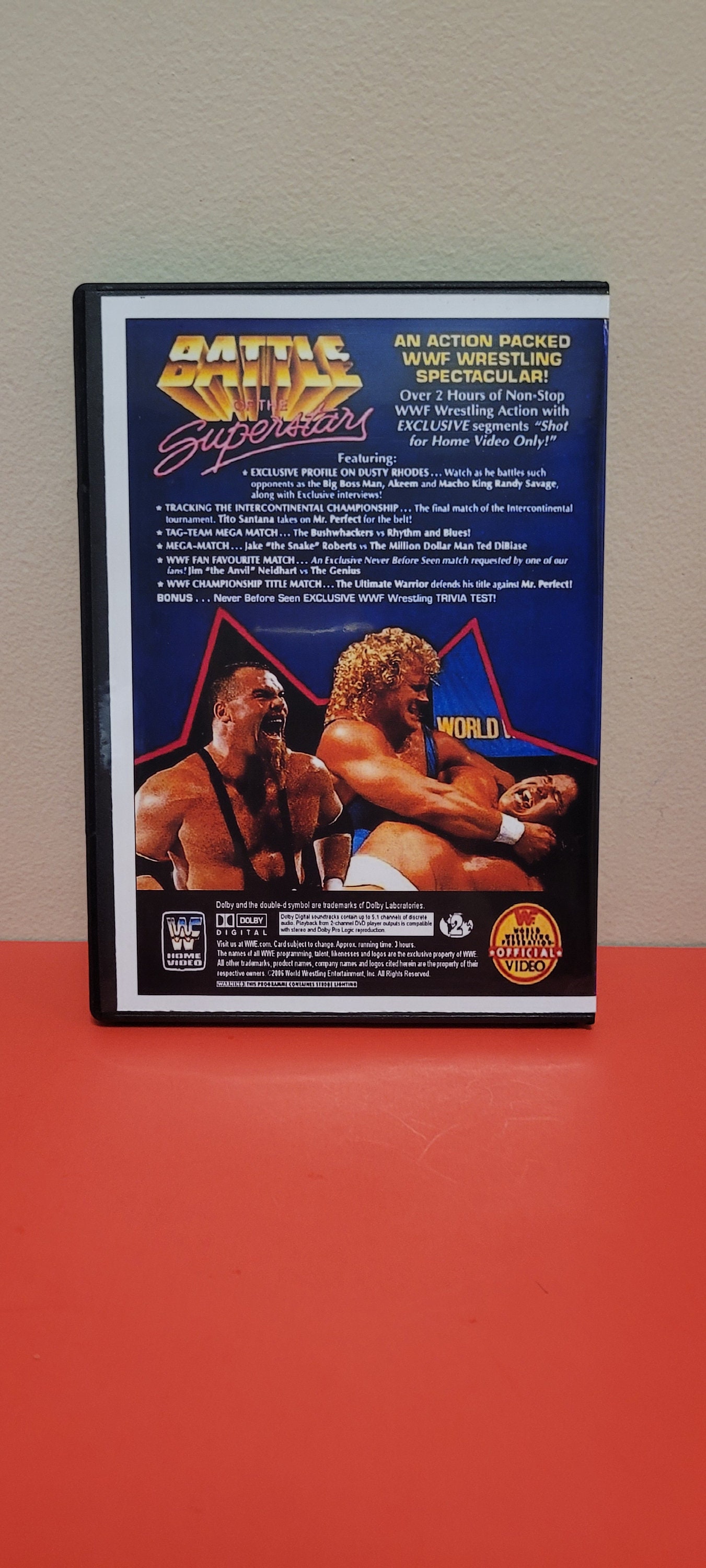 WWF Battle of the Superstars DVD-R - Etsy