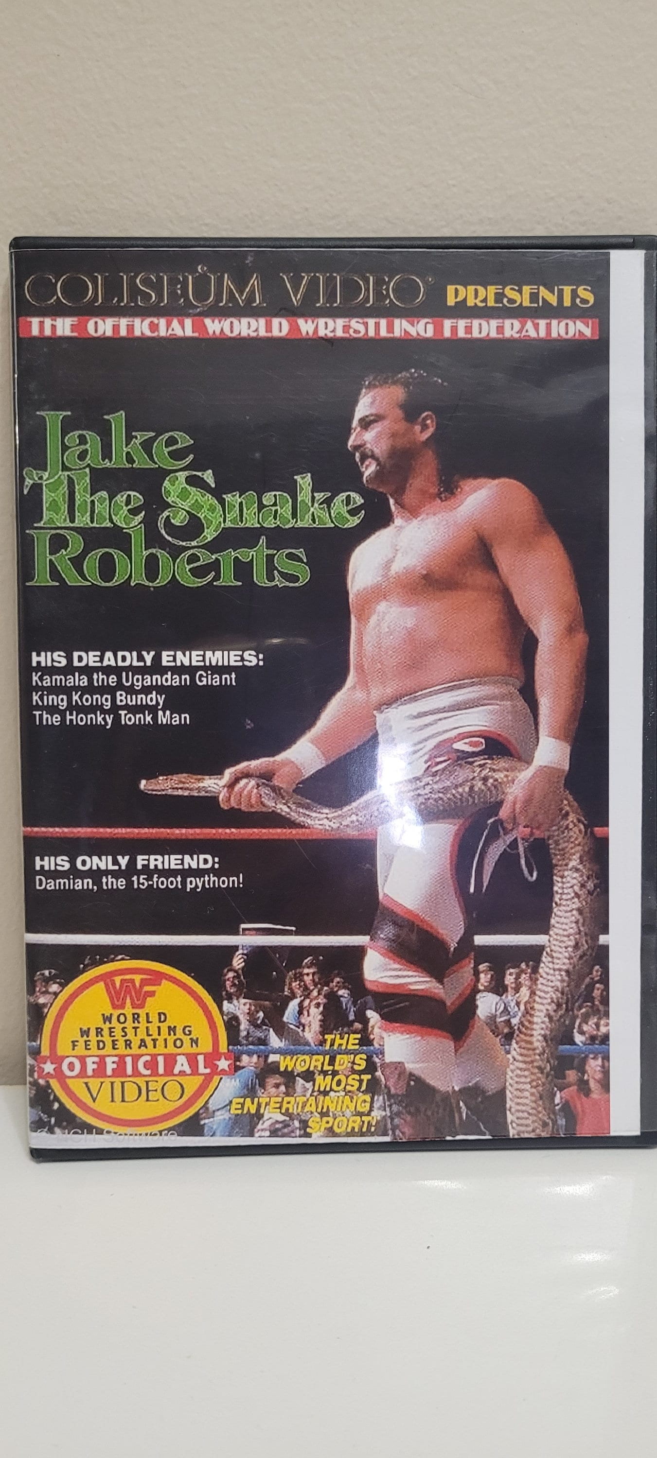 WWF COLISEUM VIDEO: Jake the Snake Robert's Dvd-r - Etsy