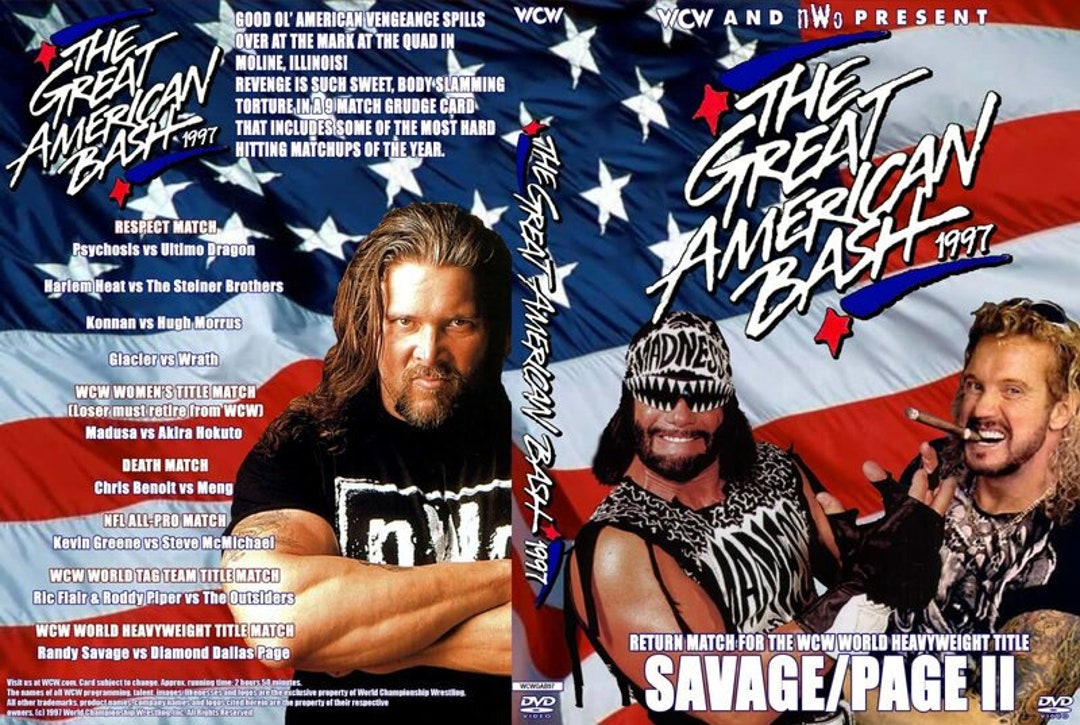 WCW Great American Bash 97 - Etsy Canada