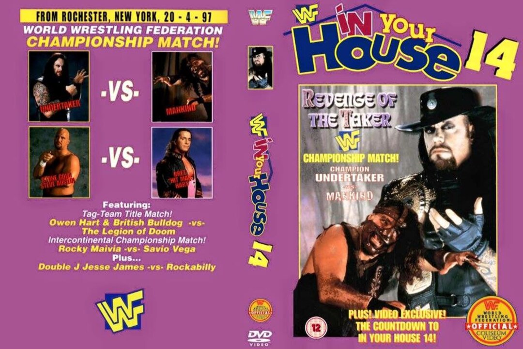Wwf in Your House 14 DVD-R - Etsy Canada