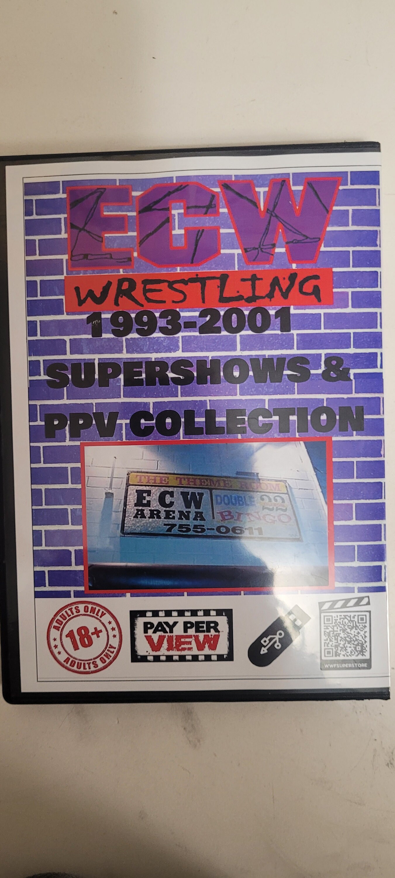 ECW Ppv Collection 1993-2001 on USB - Etsy