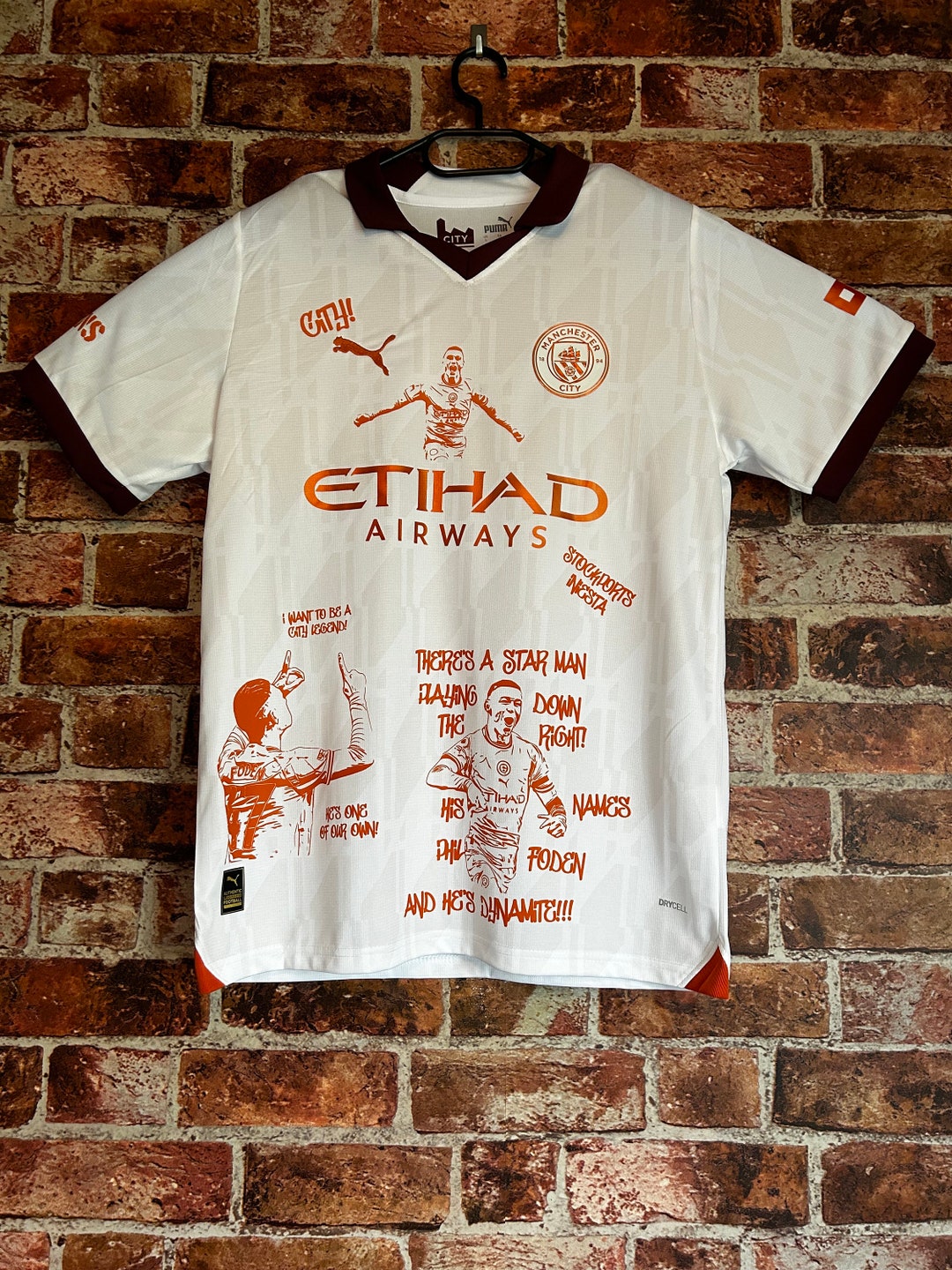 Manchester City Phil Foden Shirt - Etsy