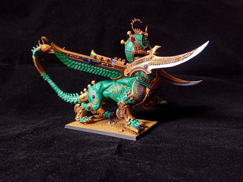 Painting Commission Warhammer Old World / AOS / 40K Large Monster Units ...