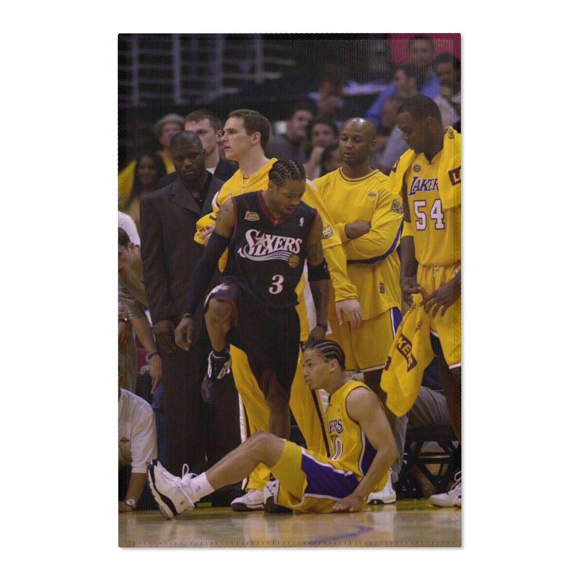 Allen Iverson Stepover Room Rug - Etsy