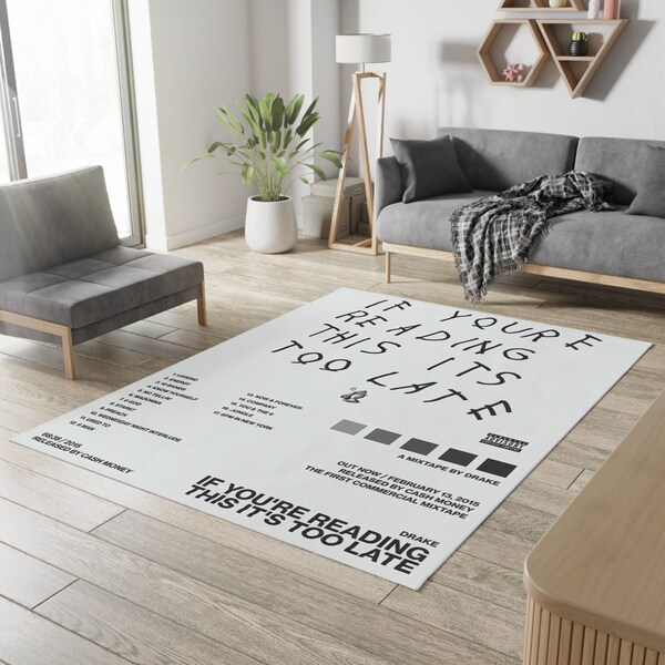 Album Receipt Rug - Etsy Australia