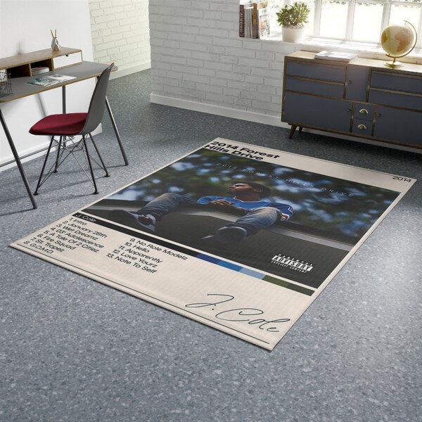 Album Receipt Rug - Etsy