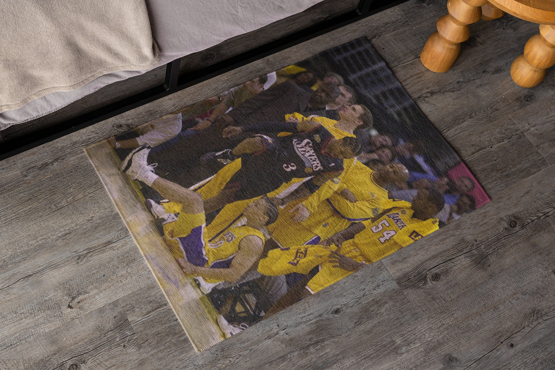 Allen Iverson Stepover Room Rug - Etsy