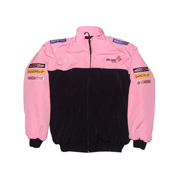 Pink Racing Jacket - Etsy