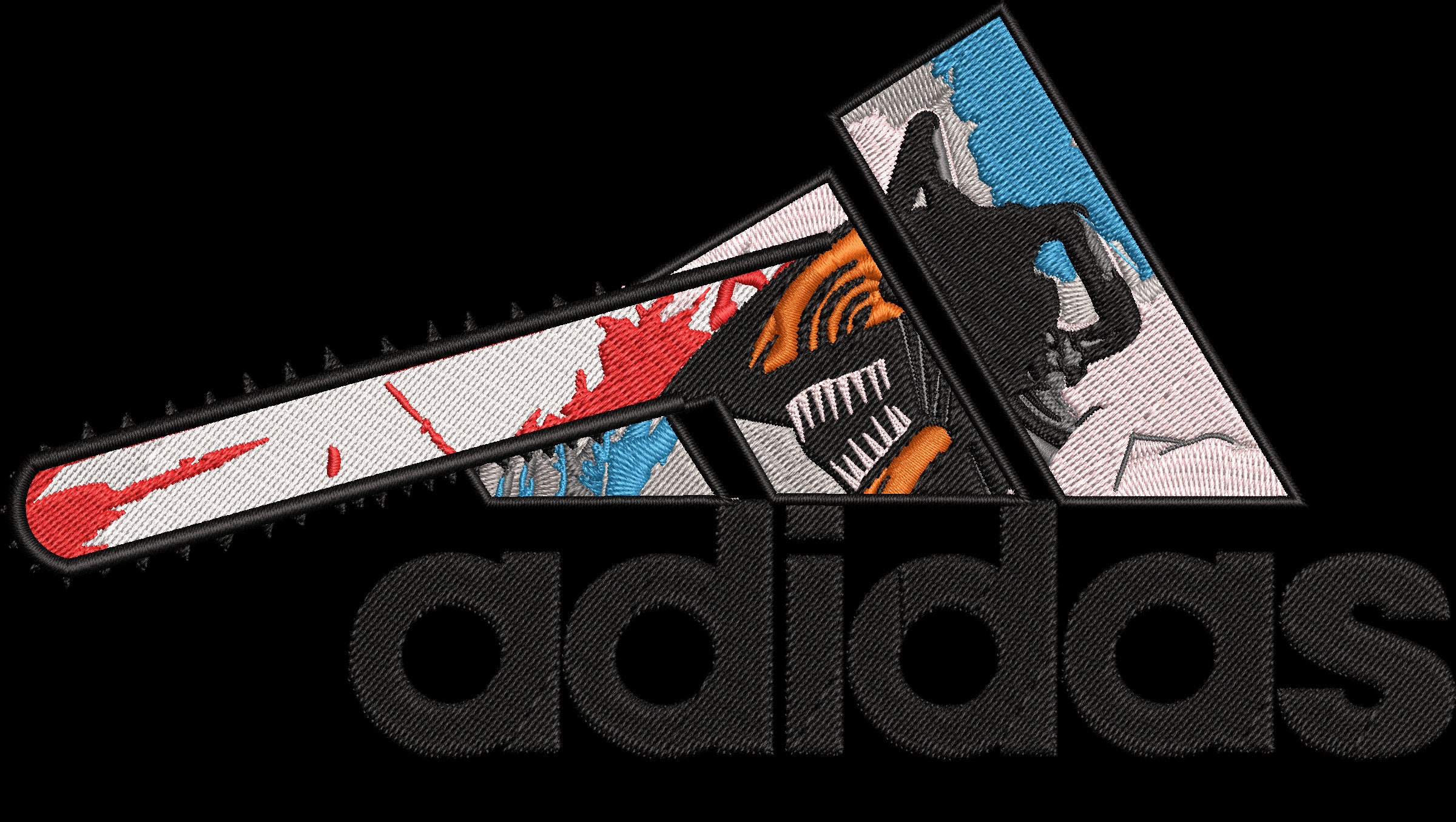 Anime Embroidery Designs Machine Embroidery Design File Pes - Etsy