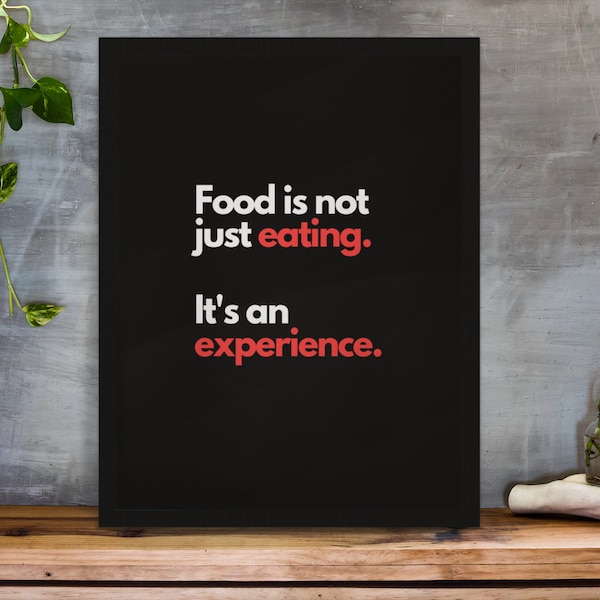 Food Quote - Etsy