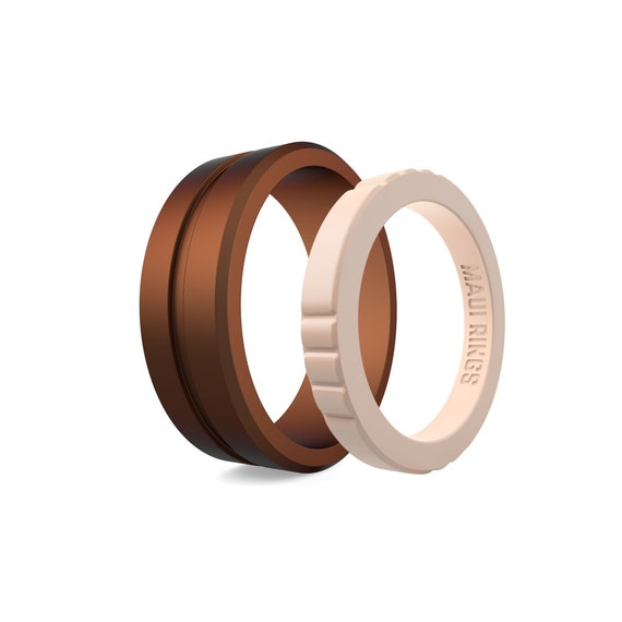 His and hers matching silicone rings store
