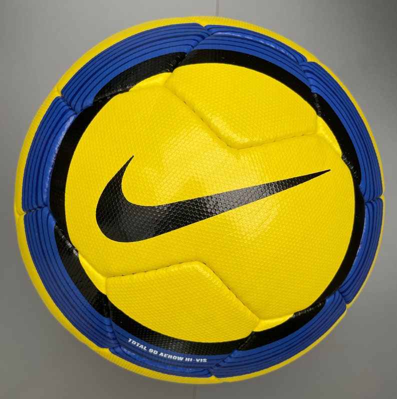 Nike Football T90 Premier League Football Yellow Size 5 Match - Etsy ...