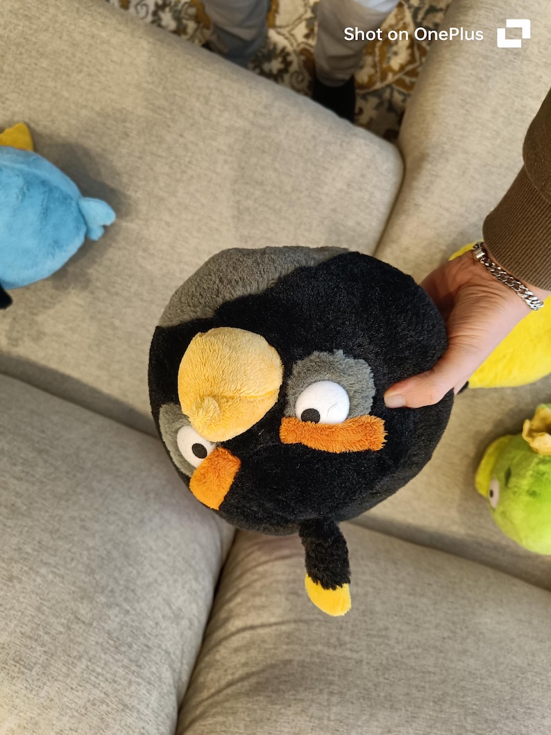 Lote de 5 peluches de Angry Birds - Etsy España