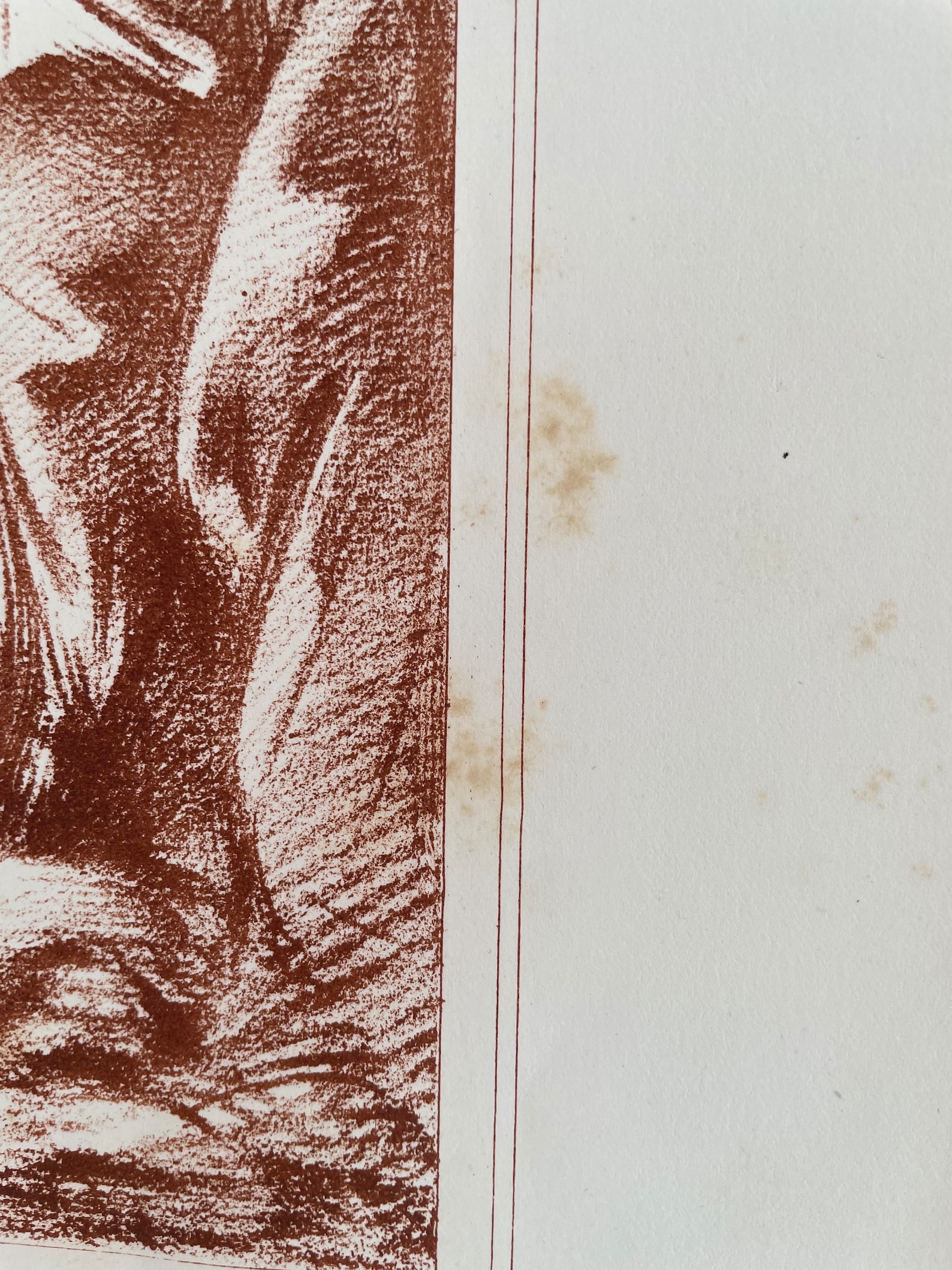 Antique Lithograph Print. Rococo Print. Two Cherubs Young Woman ...