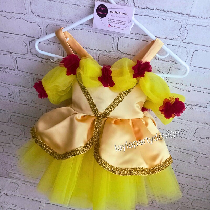 Toddler Belle Dress - Etsy
