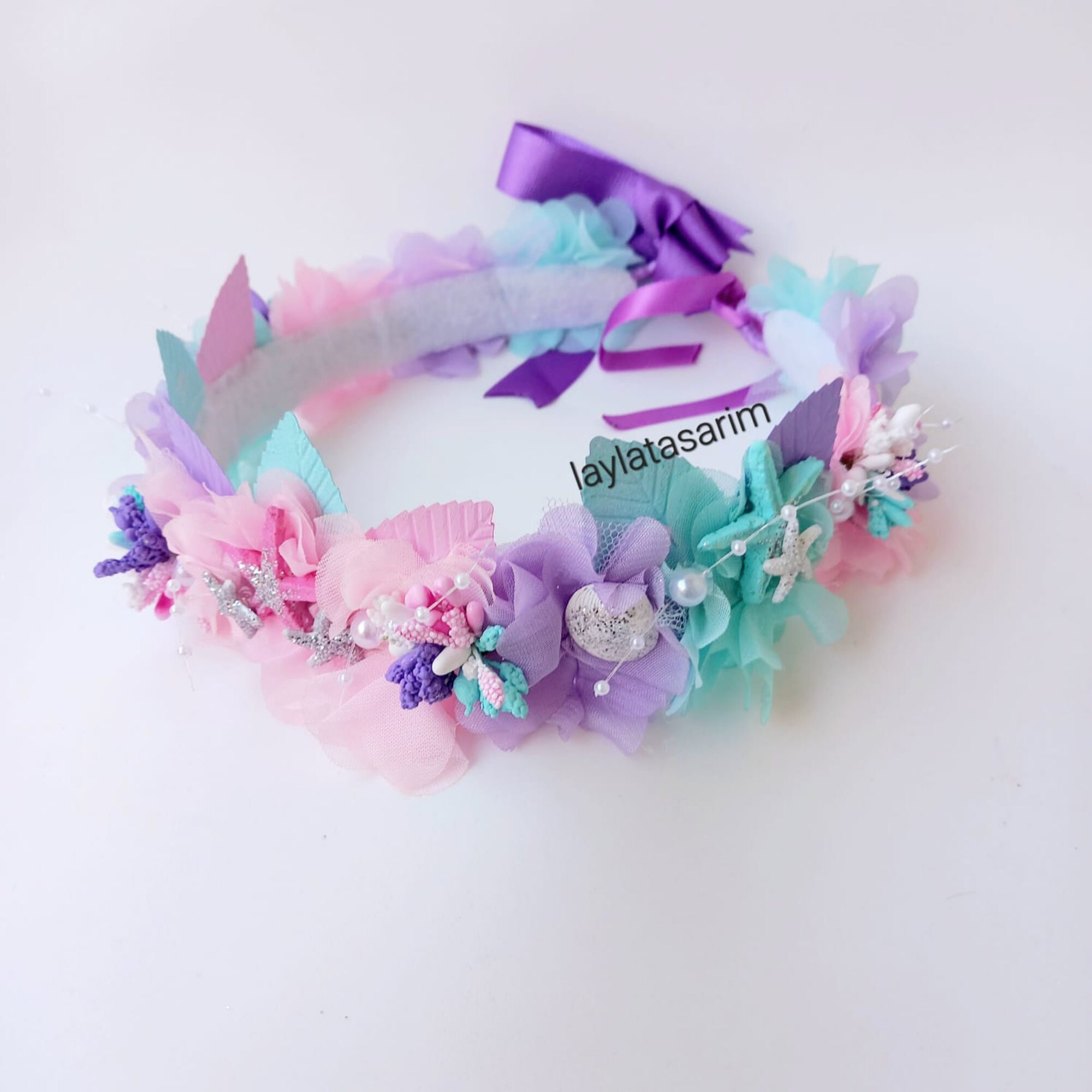 Mermaid Crown Set the Little Mermaid Crown Mermaid Crown - Etsy