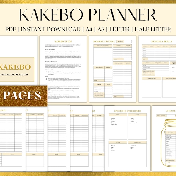 Printable Budget - Etsy