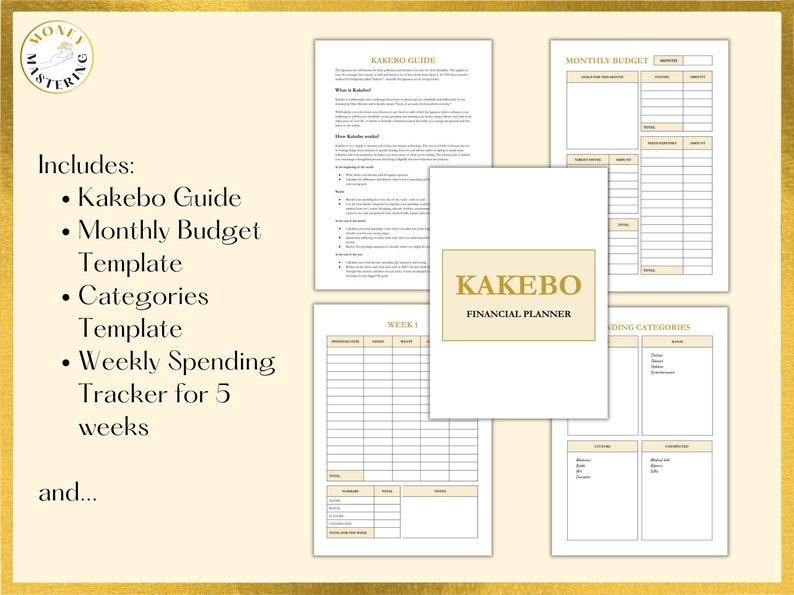 Kakebo Financial Planner Printable, Kakebo Budget Journal, Kakebo ...