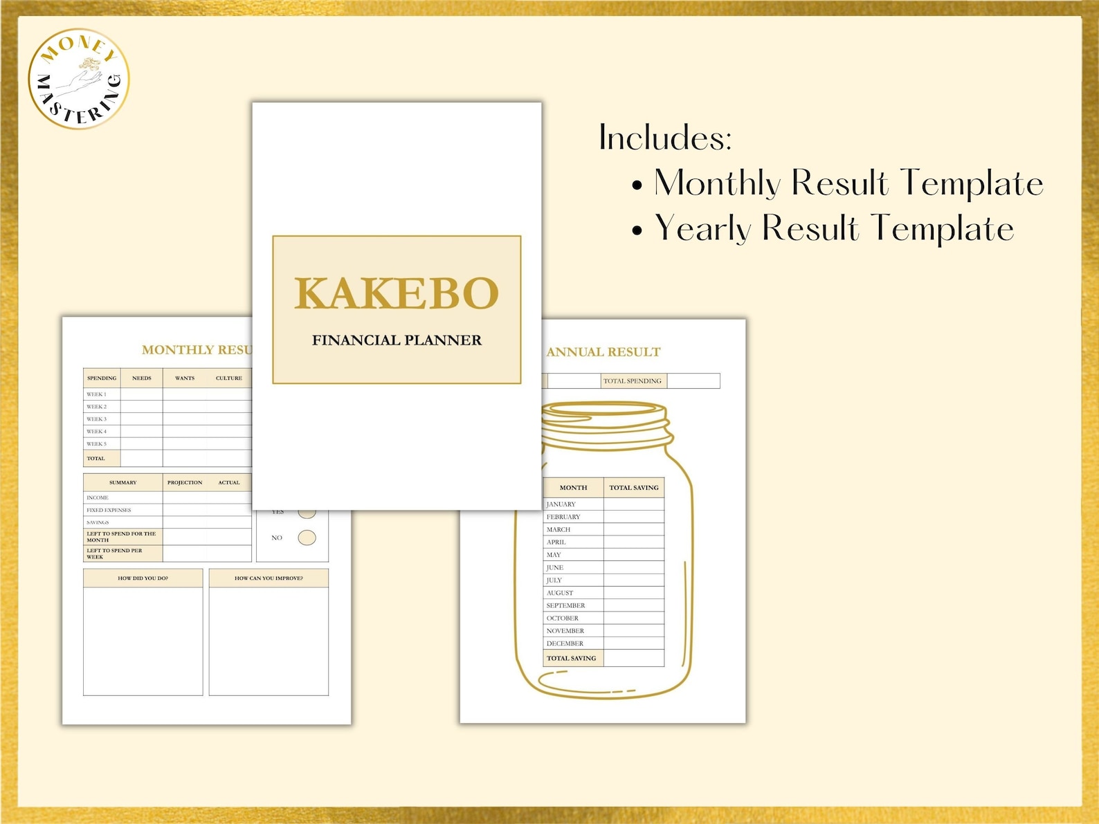 Kakebo Financial Planner Printable, Kakebo Budget Journal, Kakebo ...