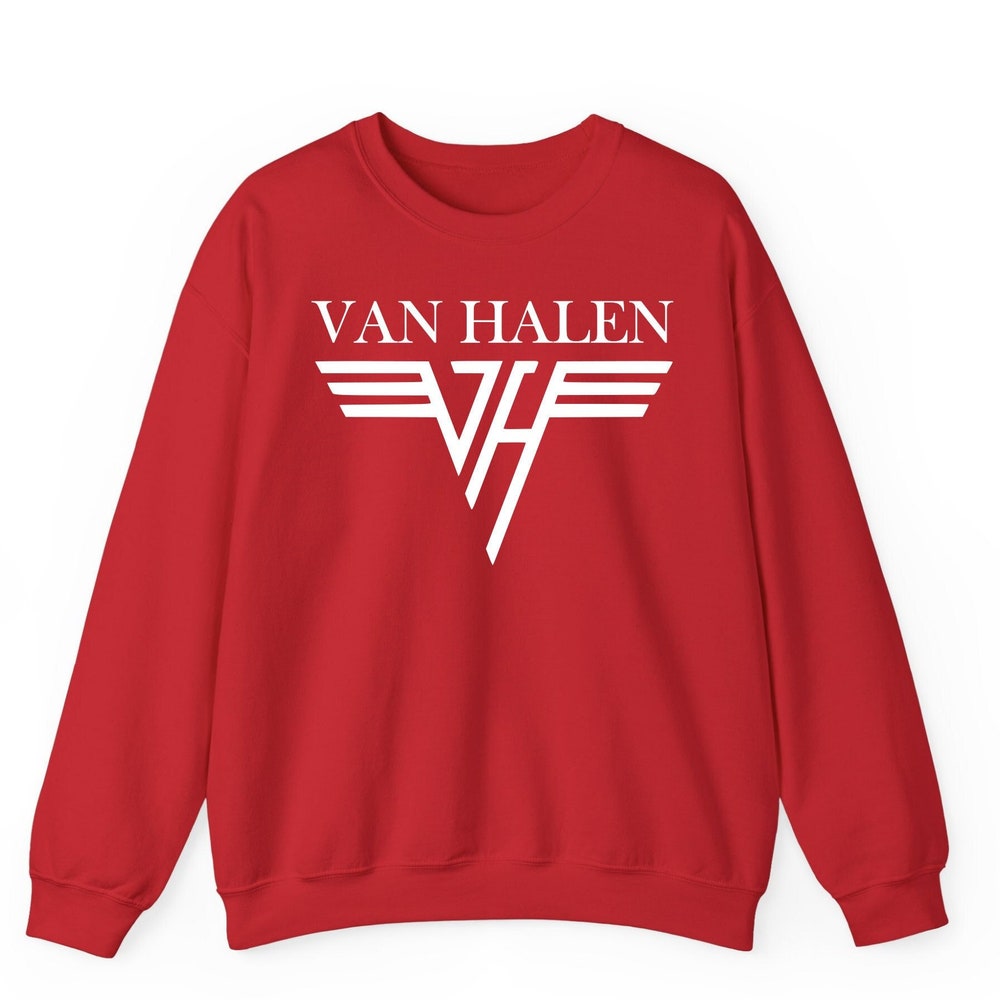 Van Halen Sweatshirt, Van Halen Band Shirt, Edie Van Halen Hoodie, Van ...