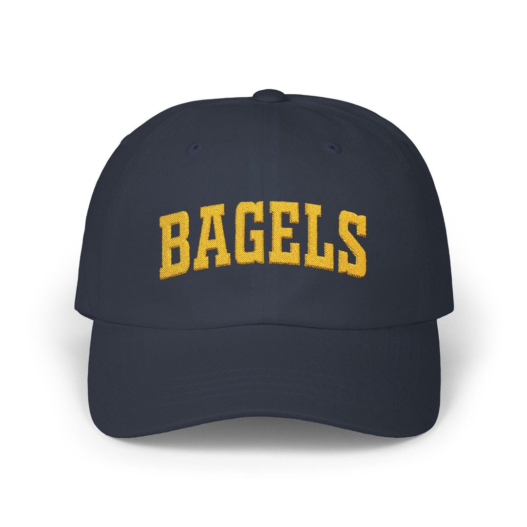 Embroidered Bagels Cap - Perfect for Bagel Lovers - Fun Baking Hat ...