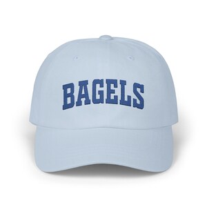 Embroidered Bagels Cap - Perfect for Bagel Lovers - Fun Baking Hat ...