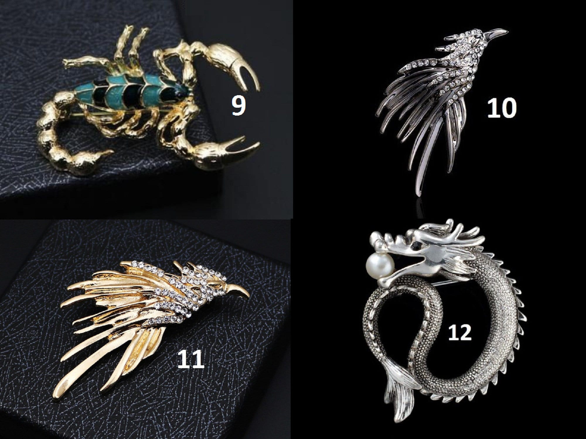 Men's Gentleman Tassel Brooch for Men Suit Shirt Collar - Etsy