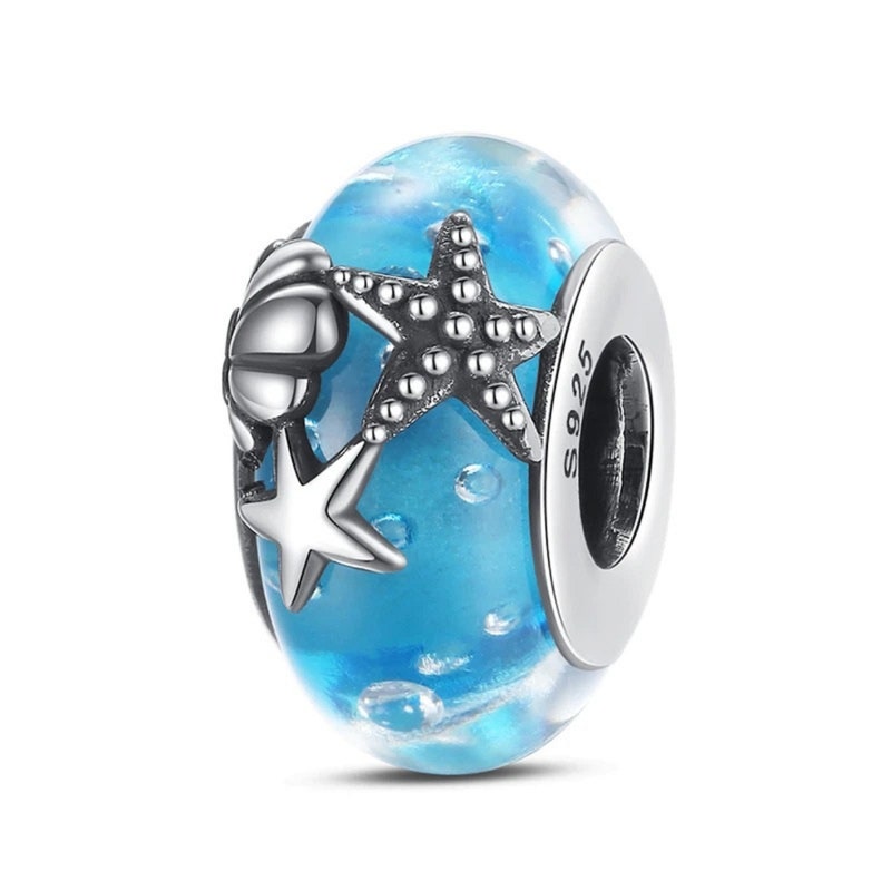 Pandora Blue Charms - Etsy