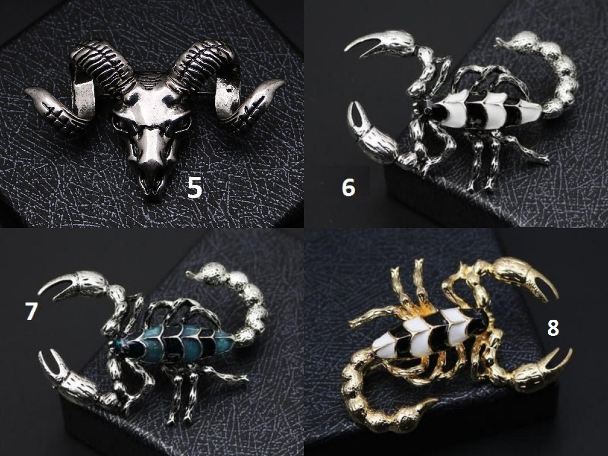 Men's Gentleman Tassel Brooch for Men Suit Shirt Collar - Etsy