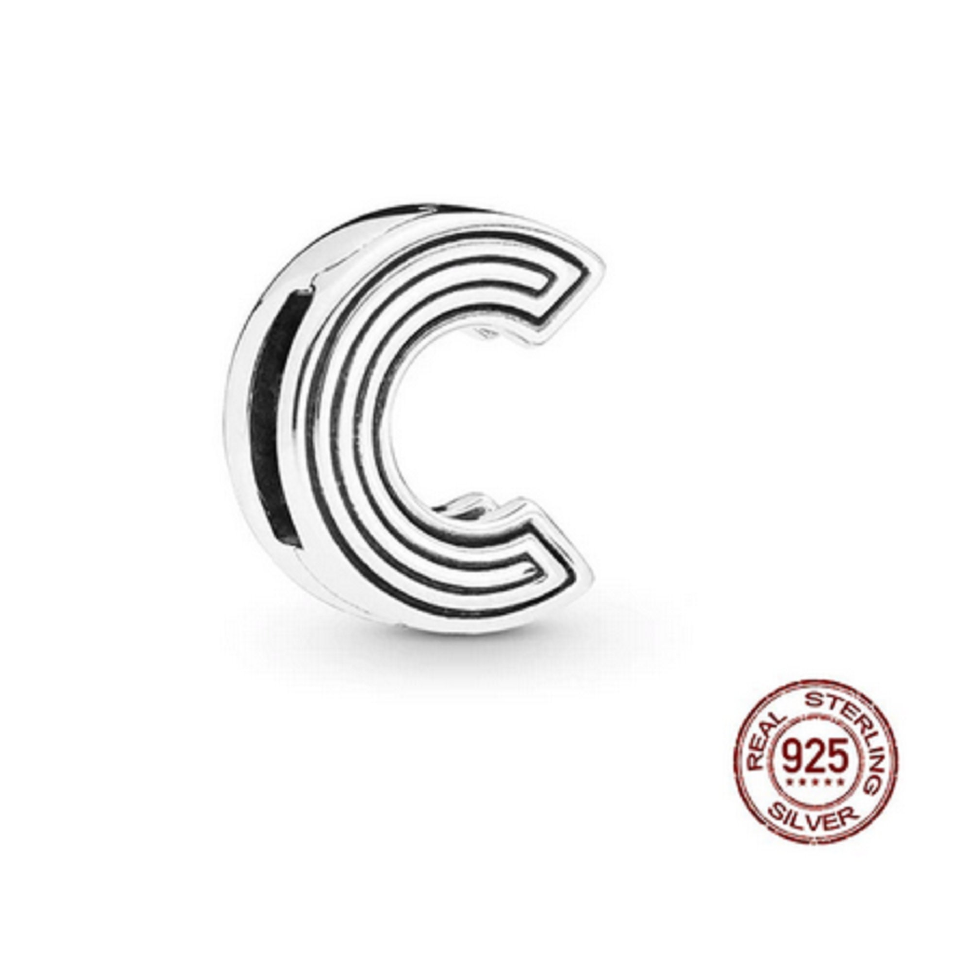 Reflexions Alphabet Original Bracelet Clip Charm,a-z 26 Letter ...