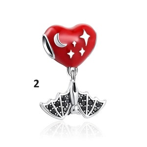 New 2024 Halloween Charms Fits Pandora Bracelet Charms, Cute Ghost ...