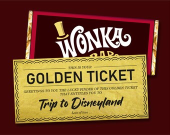Hershey Golden Ticket - Etsy