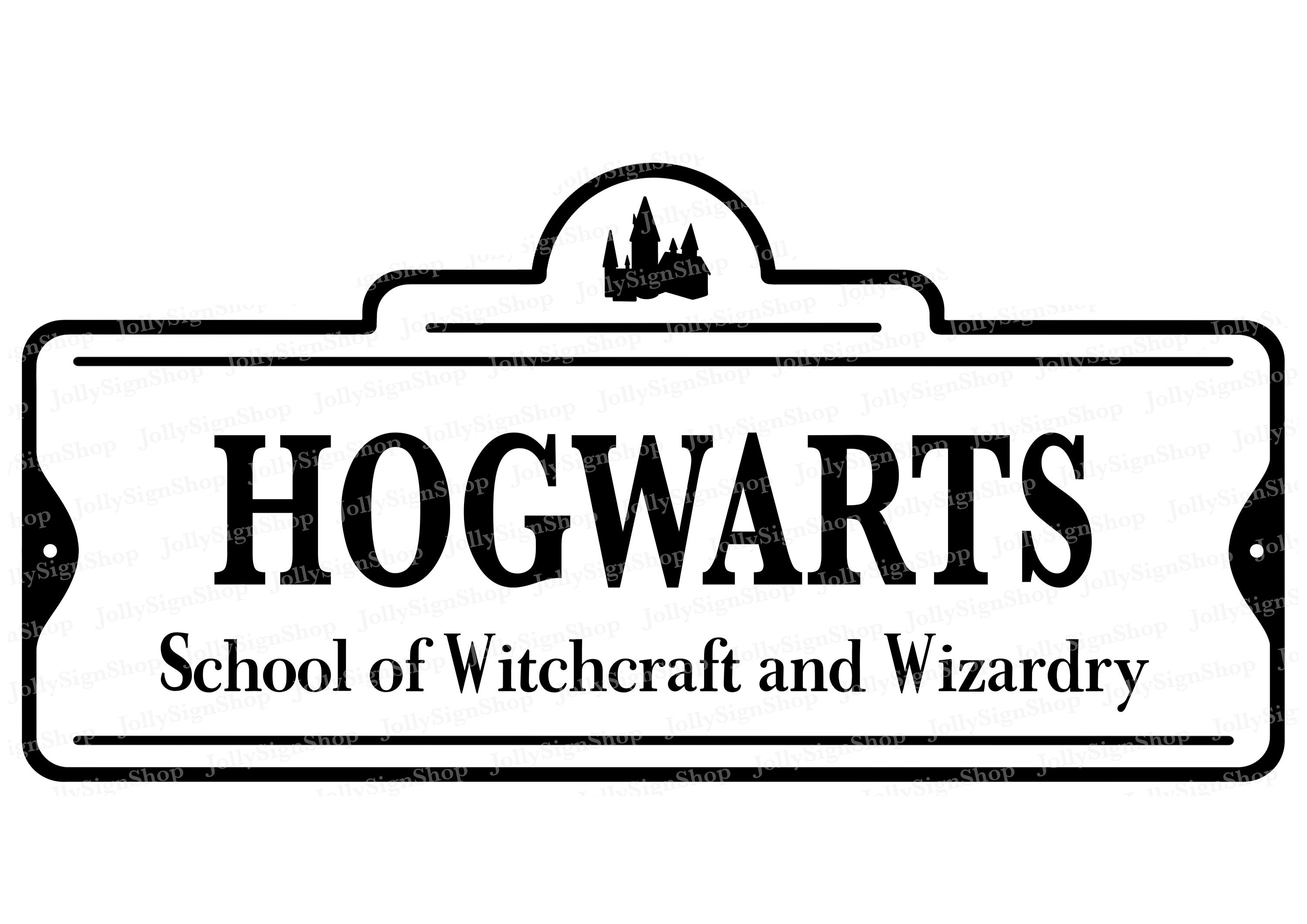 Hogwarts Printable Wall Decor Sign DIGITAL Jpg PNG Printable - Etsy